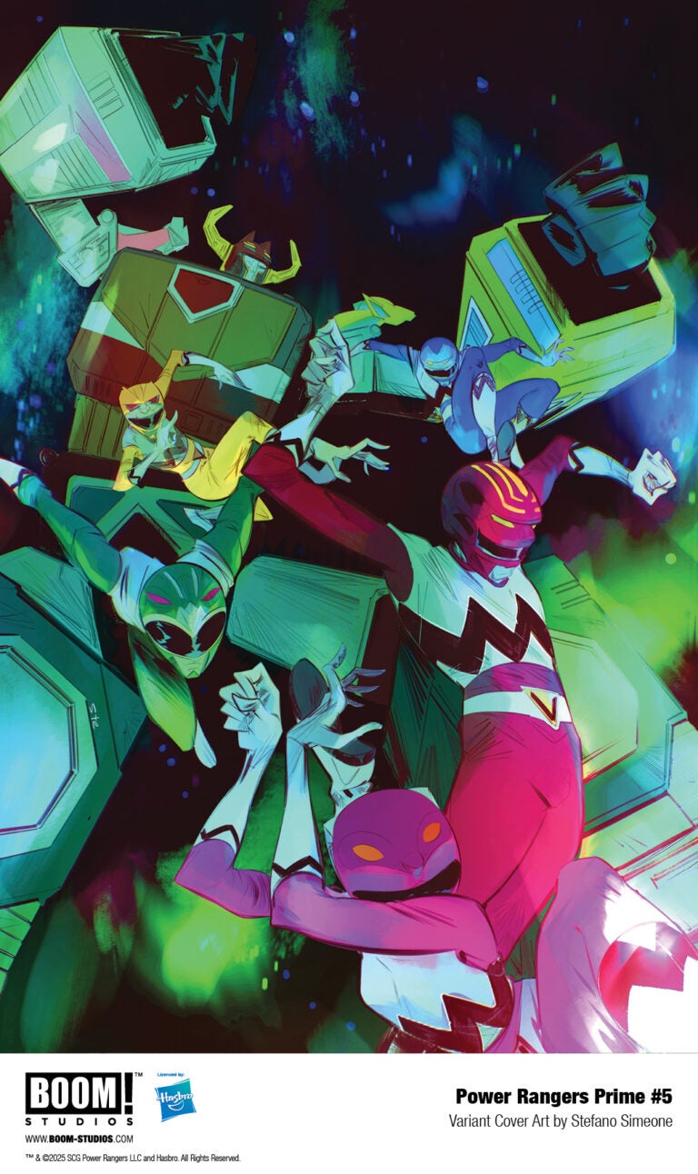 POWER RANGERS PRIME #5 First Look - BOOM! Studios