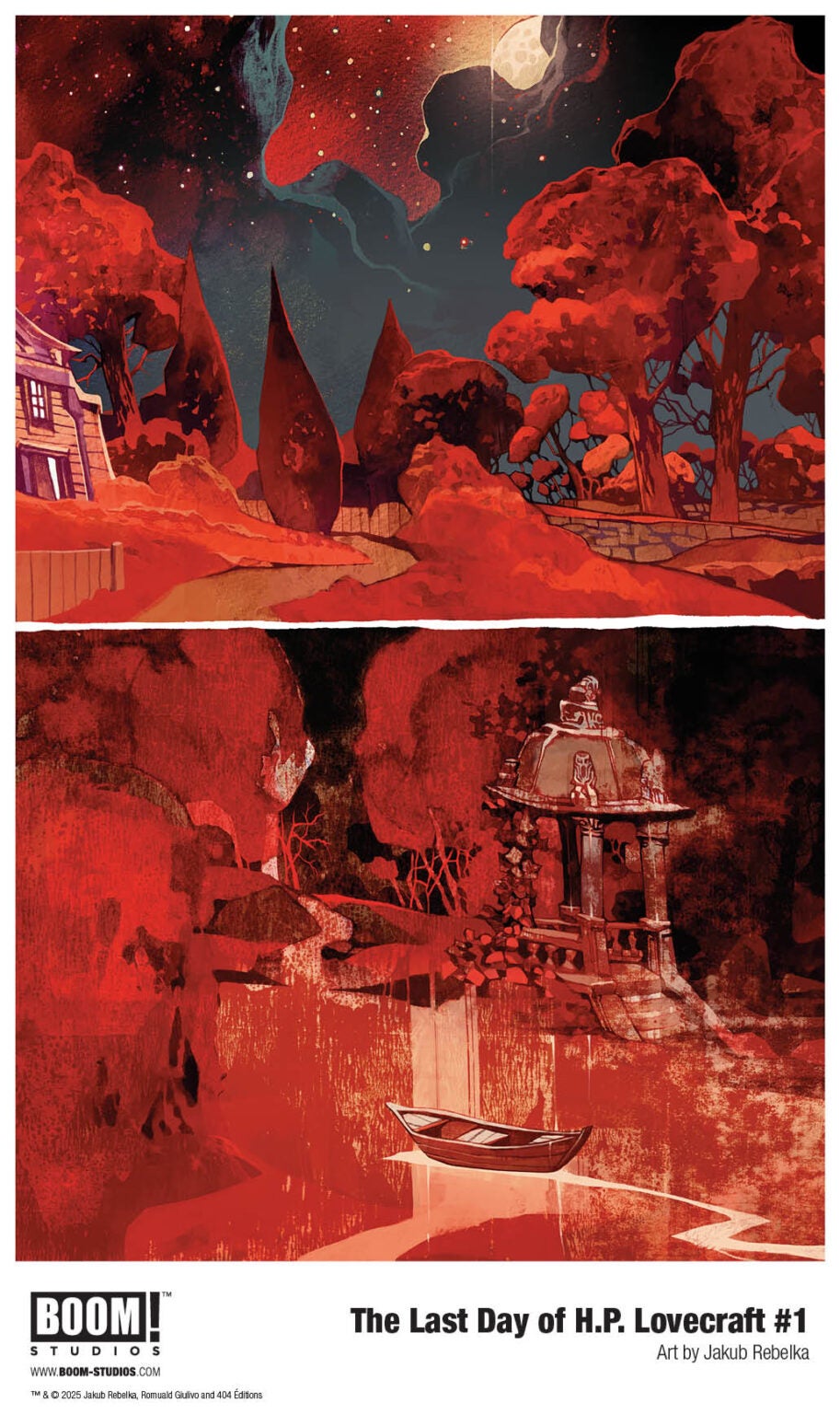 THE LAST DAY OF H.P. LOVECRAFT Series Announcement - BOOM! Studios