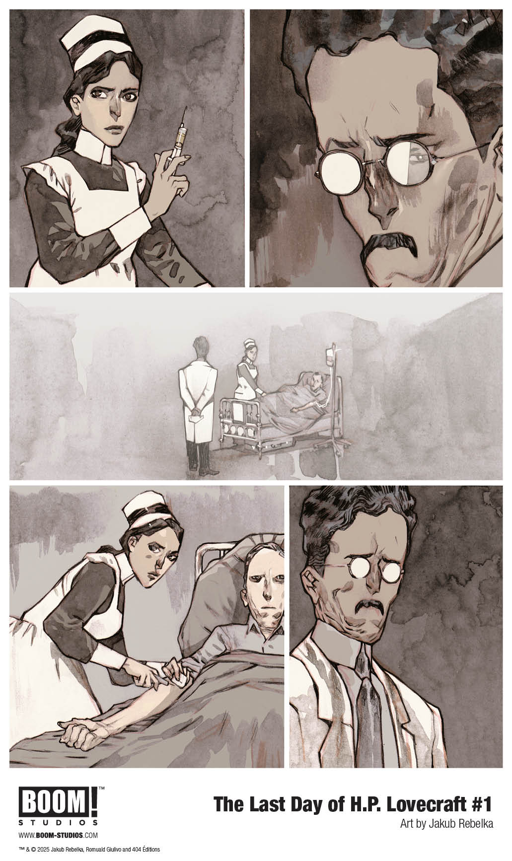 THE LAST DAY OF H.P. LOVECRAFT Series Announcement - BOOM! Studios