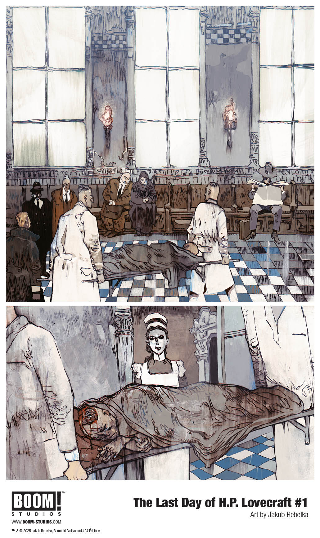 THE LAST DAY OF H.P. LOVECRAFT Series Announcement - BOOM! Studios